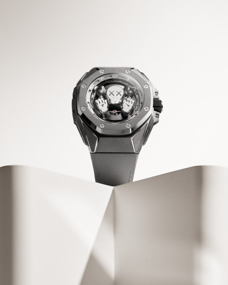 audemars piguet releases KAWS-designed titanium watch