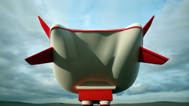 meet air cube, a hybrid airship and sky yacht that can take off after sailing on water