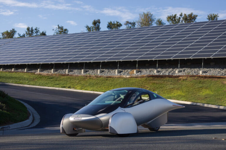 aptera wraps up first drive test of three-wheel solar electric car with ...