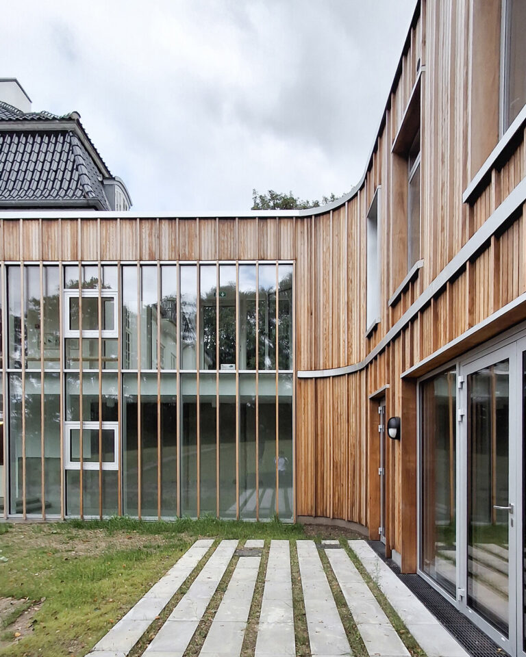 JAJA architects builds home for families in need on bagsværd lake