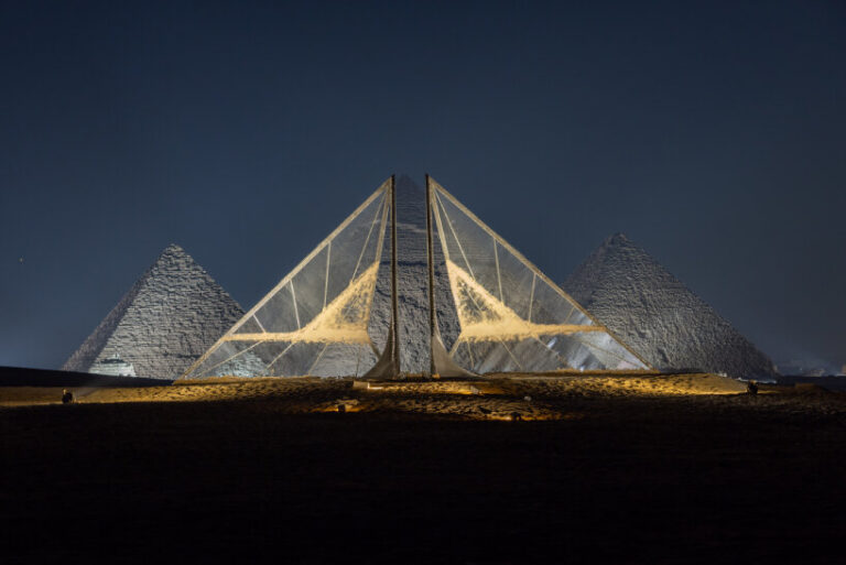 interview: nassia inglessis' pyramid sculpture merges human and ...