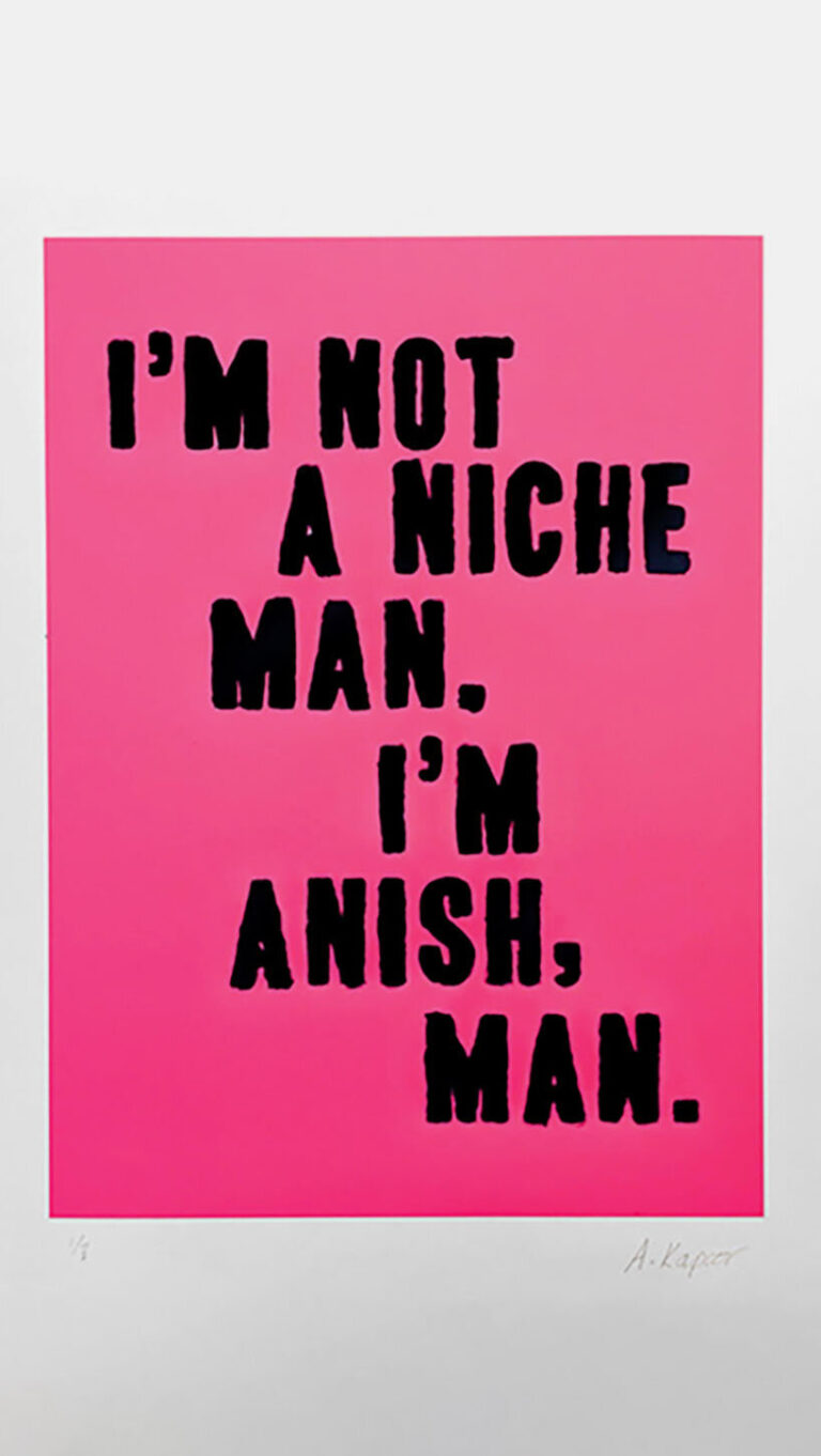 stuart semple signs his artworks NOT A NICHE MAN under new legal name ...