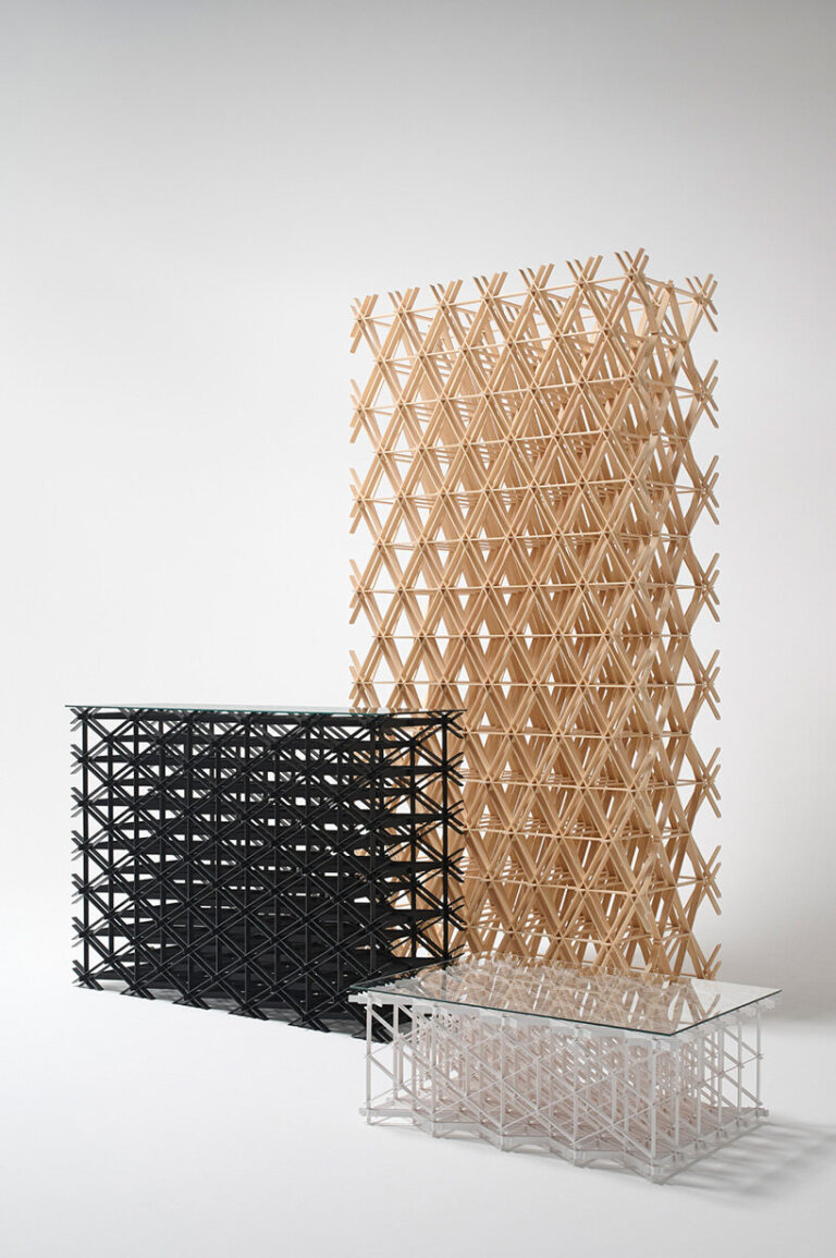 traditional japanese woodworking technique adds dimension to forêt ...