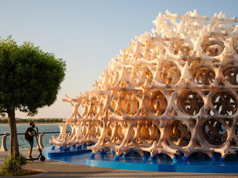 wael al awar reclaims brine for new vernacular at public art abu dhabi
