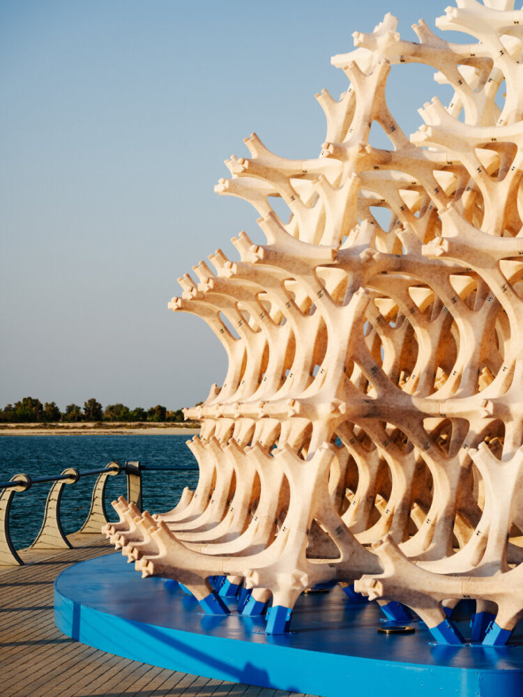 wael al awar reclaims brine for new vernacular at public art abu dhabi