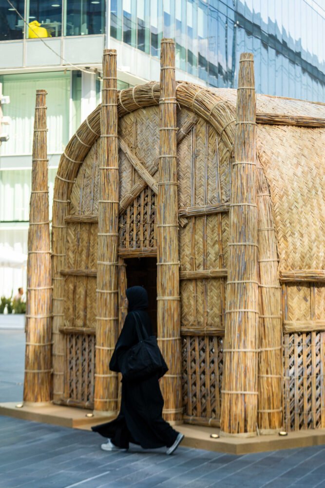 ola saad znad on reviving ancient marsh arab reed weaving at dubai ...