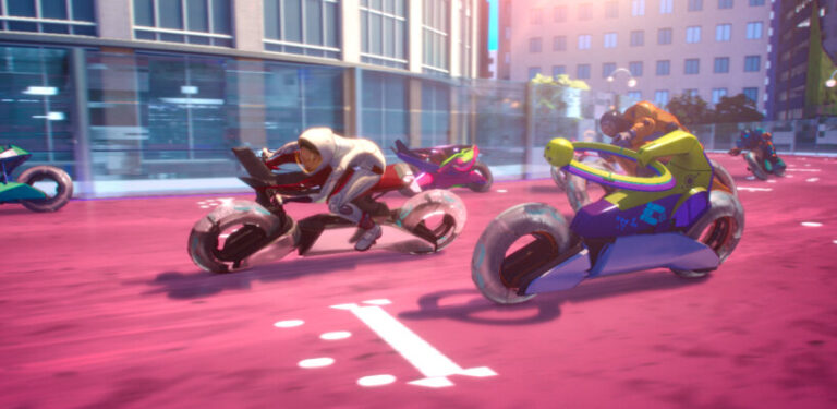 yamaha's concept superbike Y/AI has wheels that glow in the dark