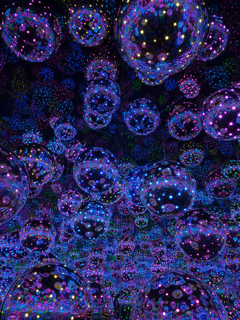 yayoi kusama unveils new infinity mirror room alongside 200 more works ...