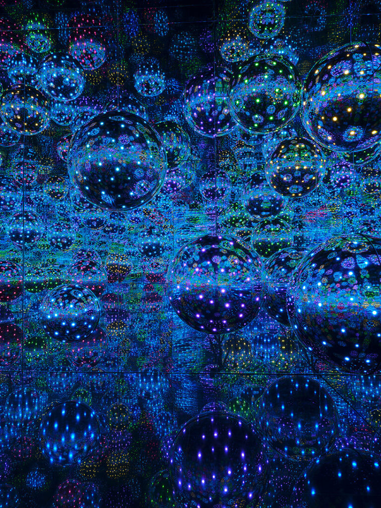 yayoi kusama unveils new infinity mirror room alongside 200 more works ...