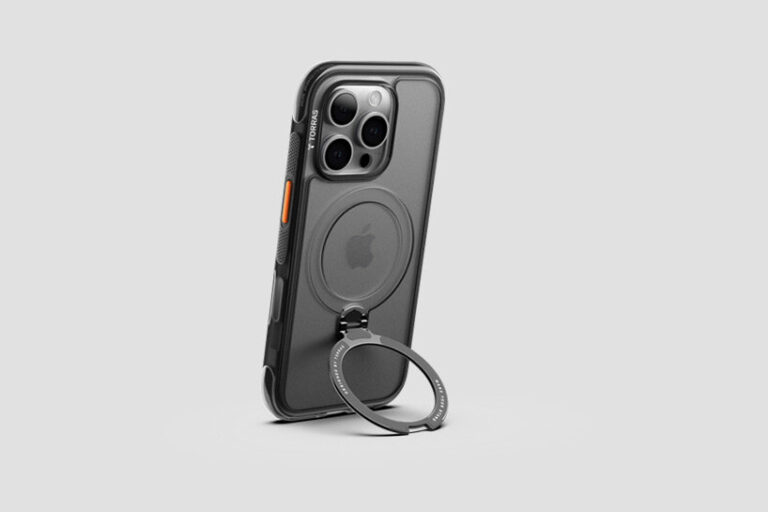 TORRAS debuts airbag-powered ostand air phone case