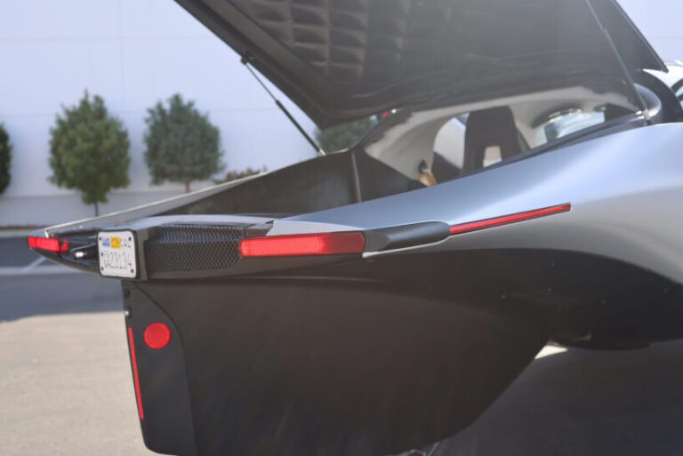 aptera brings solar electric car with three wheels to CES 2025