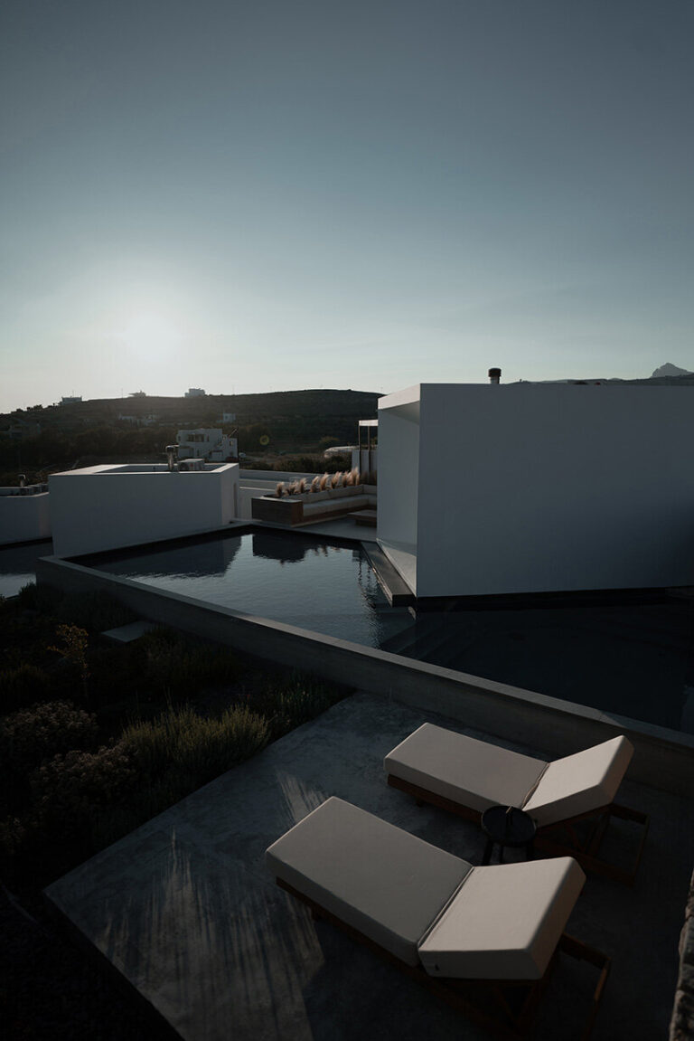 cubic volumes emerge from tinos’ rugged terrain in 'pnoes' hotel by ...