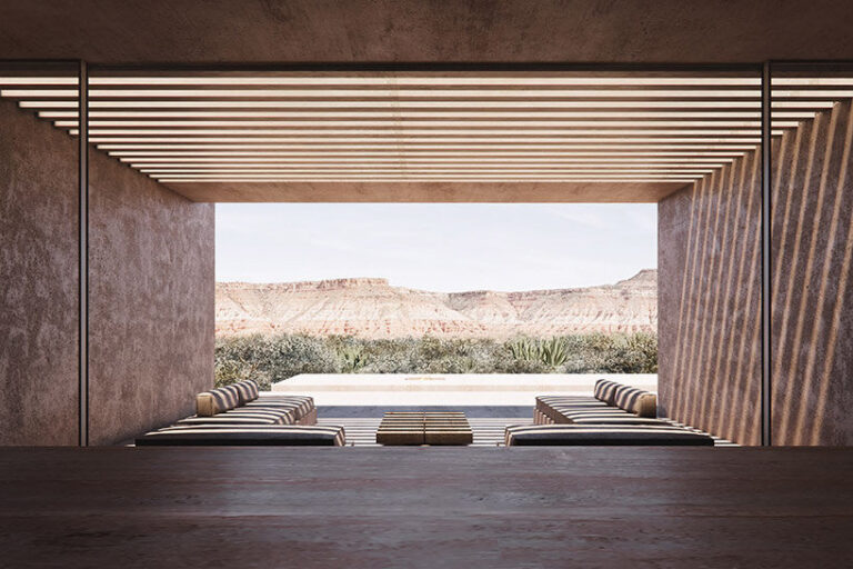 'pala zion' dwellings to dot utah's vast desert landscape