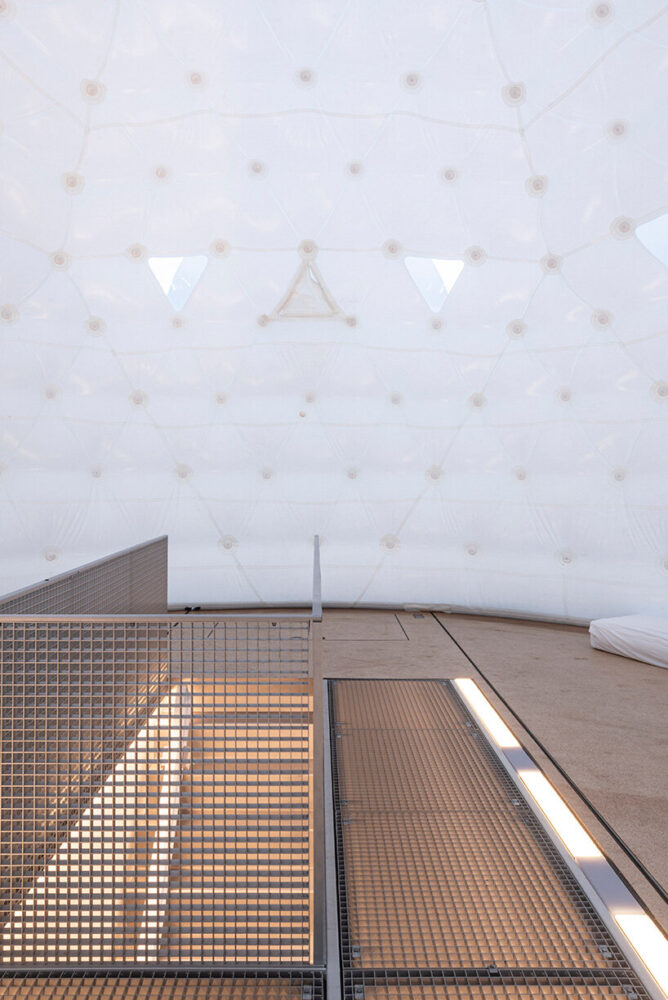 mobile sleeping hut combines stainless steel trailer with double-shell ...