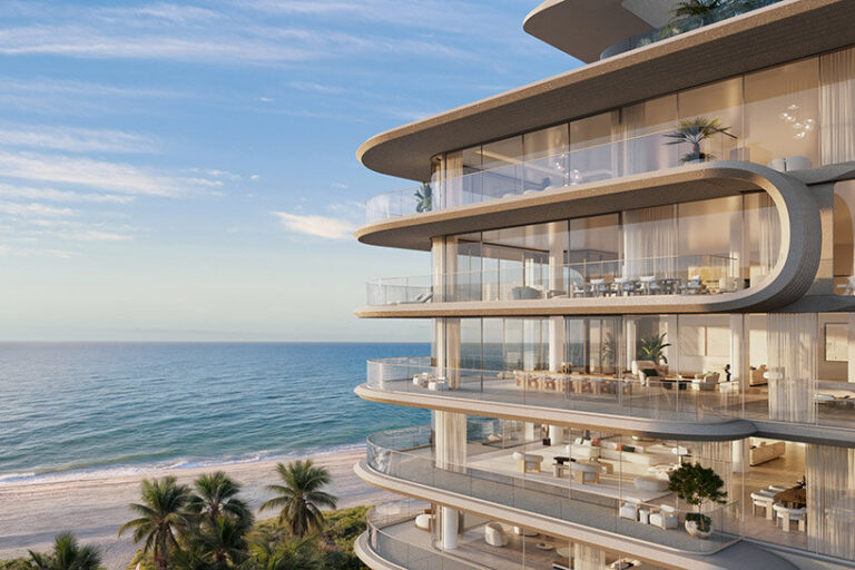 zaha hadid architects plans miami's 'the delmore' with fluid facade