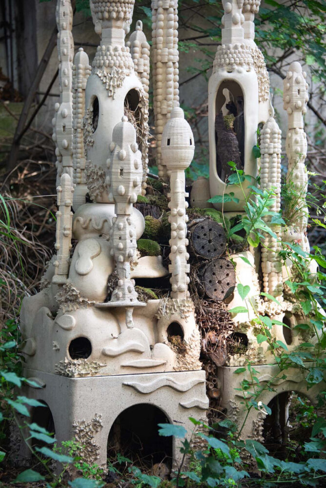 3D printed ceramic sculptures double as hotels for insects