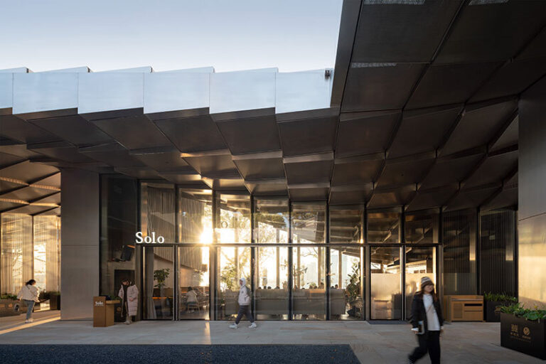 BIG unveils jinji lake pavilion with pixelated glass roof on suzhou's ...