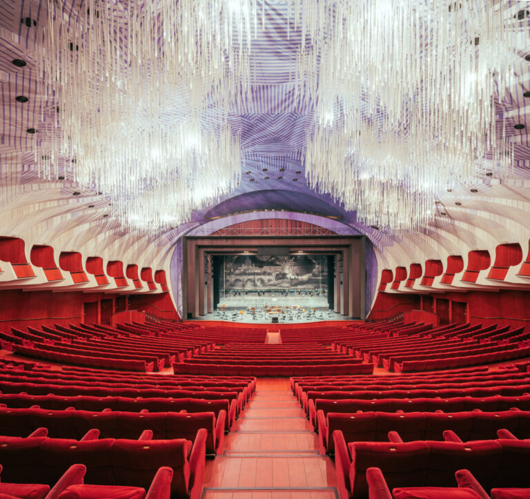 carlo mollino’s teatro regio in turin, through franck bohbot's lens