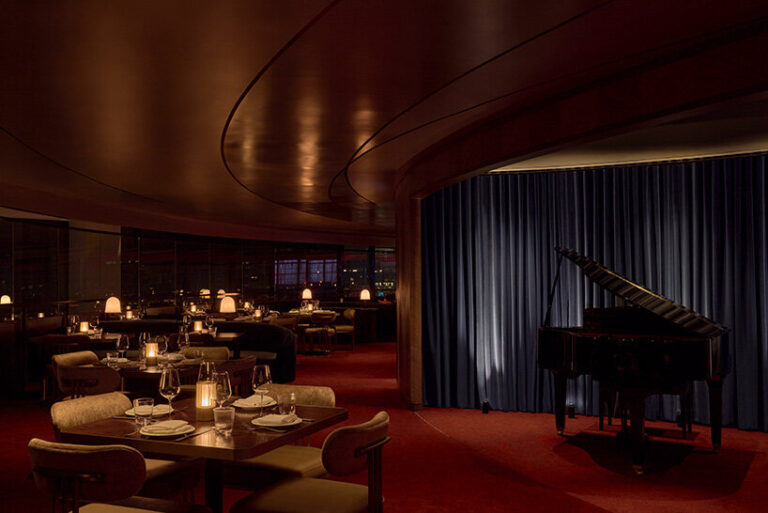 david rockwell redesigns NYC's only revolving restaurant 'the view'