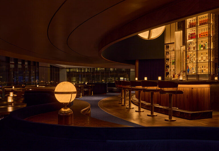 david rockwell redesigns NYC's only revolving restaurant 'the view'