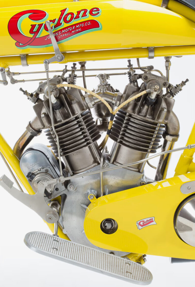 inside cyclone motorcycle, the US roadster that may be returning