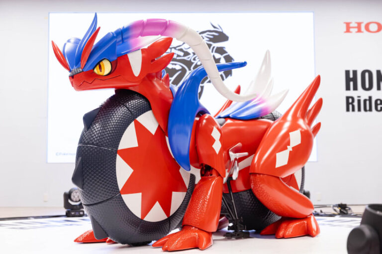 honda to unveil pokémon koraidon motorcycle with moving face
