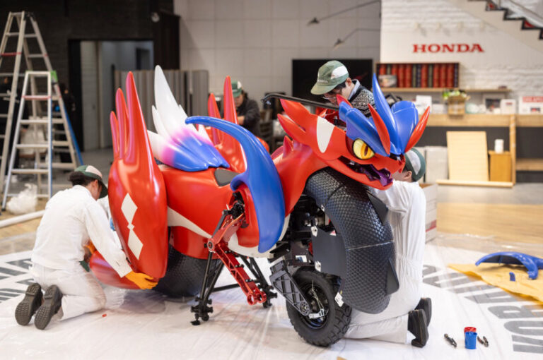 honda to unveil pokémon koraidon motorcycle with moving face