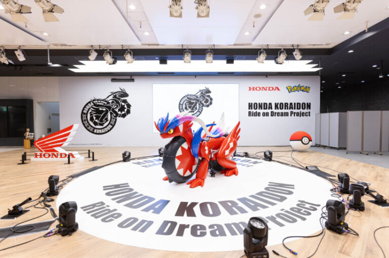 honda to unveil pokémon koraidon motorcycle with moving face