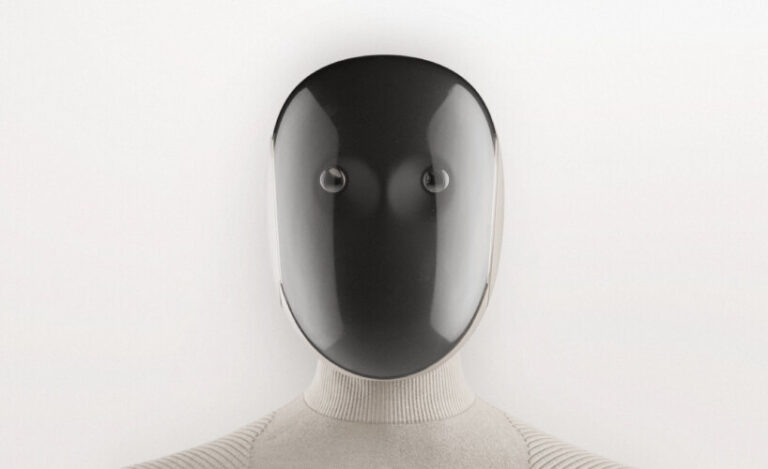 humanoid robot NEO gamma does chores as a home assistant