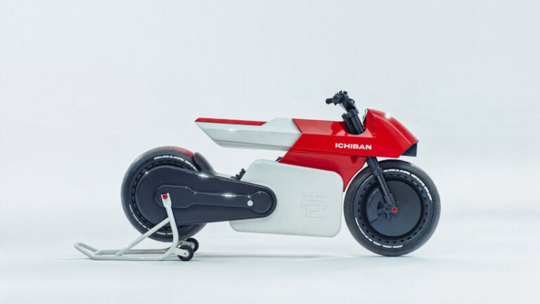 akira bike-inspired ichiban electric motorcycle has a godzilla mode