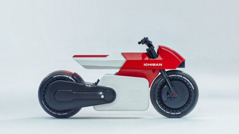 akira bike-inspired ichiban electric motorcycle has a godzilla mode