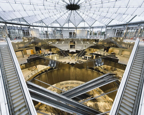 bjarke ingels plans grand paris express metro station