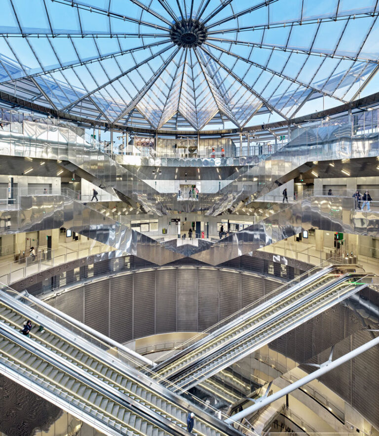 dominique perrault completes villejuif-gustave roussy metro station in ...