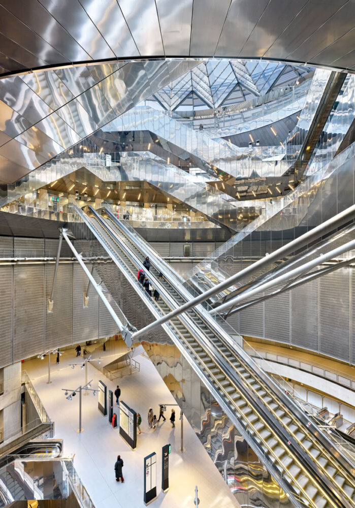 dominique perrault completes villejuif-gustave roussy metro station in ...