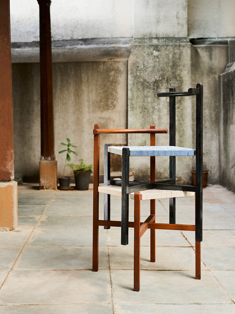 built editions reinvents indian crafts for the modern world through artisanal furniture pieces