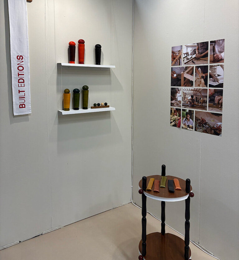 built editions reinvents indian crafts for the modern world through artisanal furniture pieces
