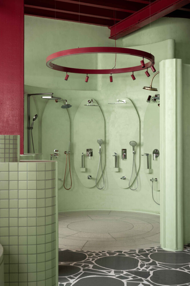 green engulfs museLAB's displays at sorbet showroom in mumbai