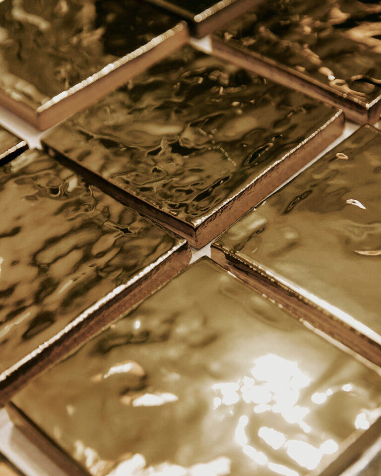 casa LOEWE shanghai opens with facade clad in 35,536 individual golden ...