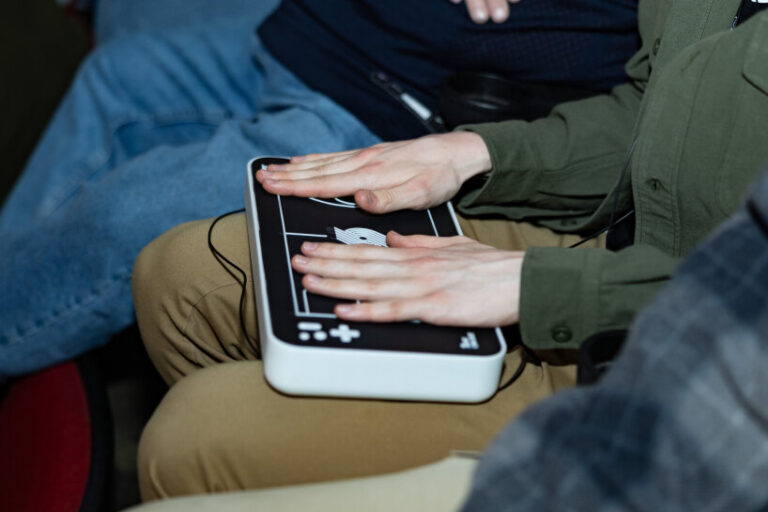 onecourt’s haptic device lets visually impaired watch live sports