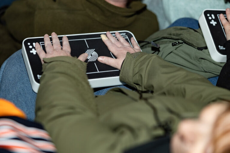 onecourt’s haptic device lets visually impaired watch live sports