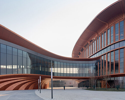 zaha hadid architects shares progress on central bank of iraq HQ