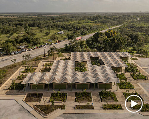 aidia studio envisions adaptable desert pod complex with retractable ...