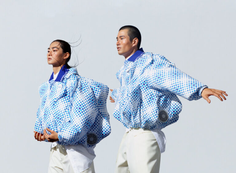 anrealage adds electric fan to staff uniforms at expo 2025 osaka