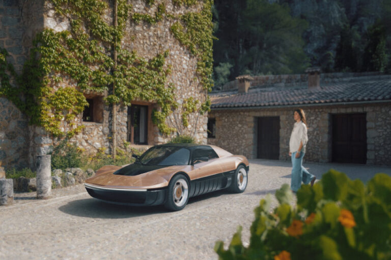 bertone revives concept design of the 1969 runabout car model