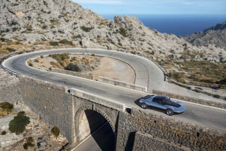 bertone revives concept design of the 1969 runabout car model