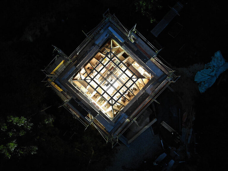 dismantlable wooden residence introduces modular prototype for circular ...