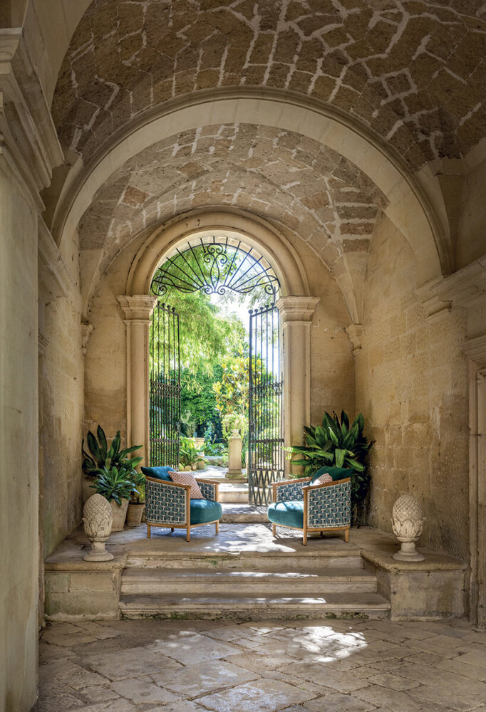 ethimo's patio reintroduces weaving tradition with outdoors furniture