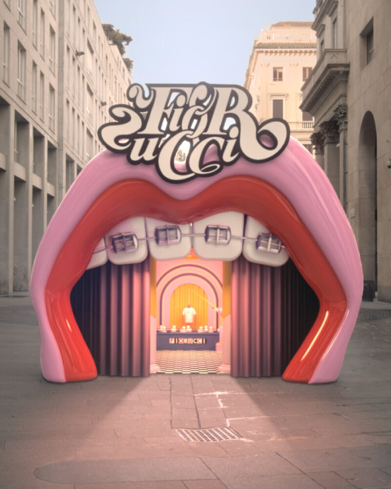 fiorucci revives historic milanese store as virtual pop up with AR