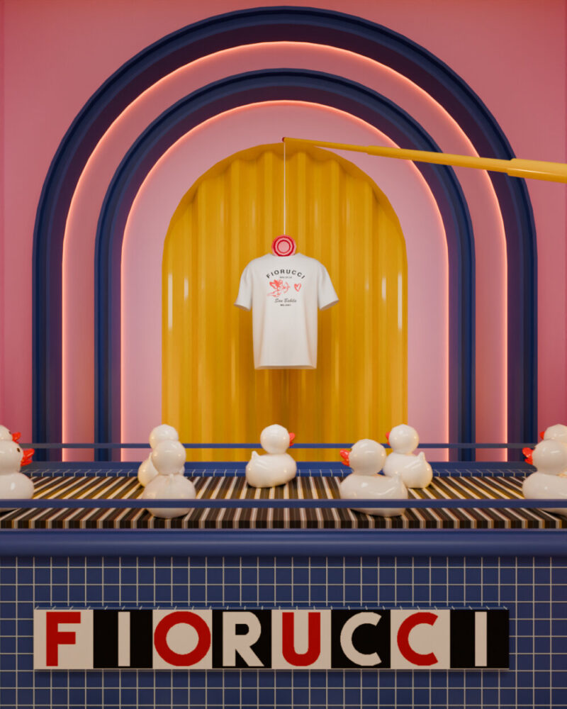 fiorucci revives historic milanese store as virtual pop up with AR
