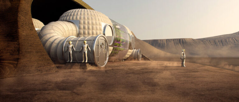 foster + partners & cai guo-qiang land at EARTH to SPACE festival